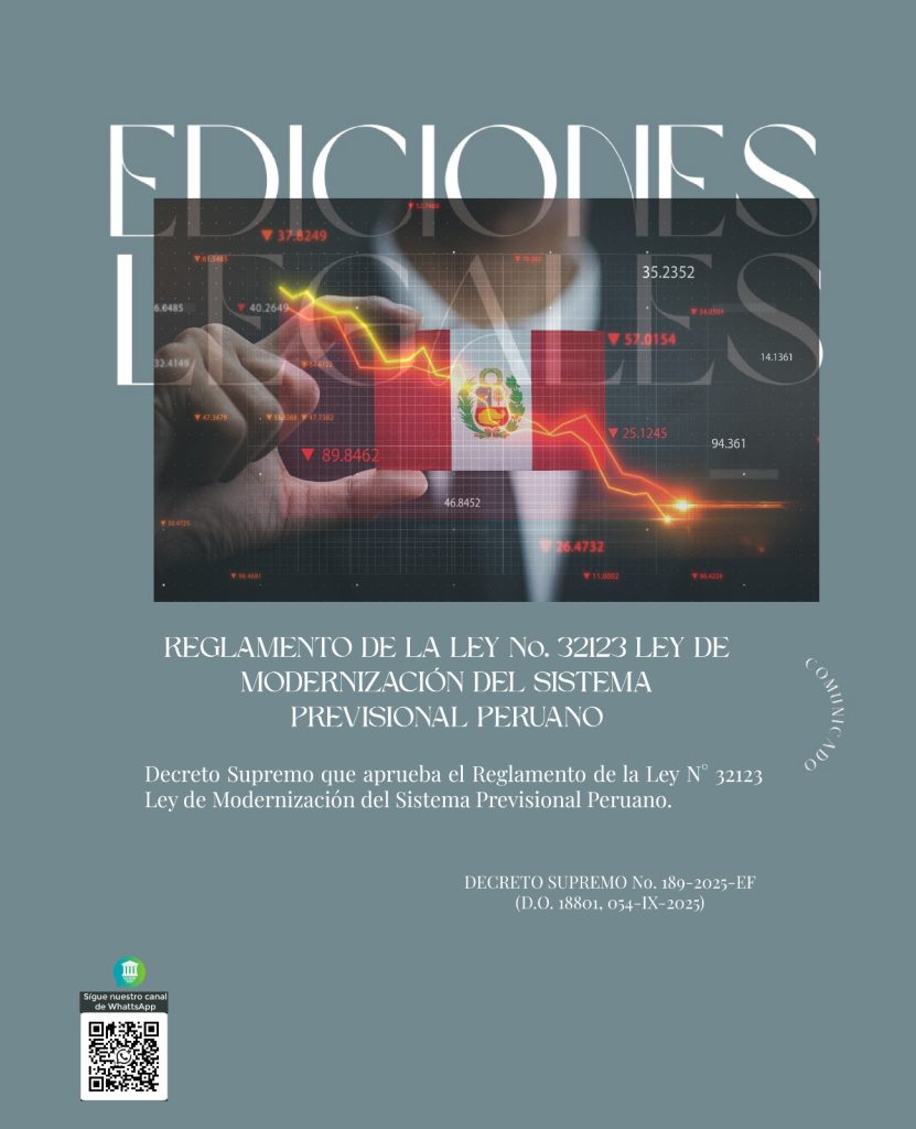 REGLAMENTO DE LA LEY No. 32123 LEY DE MODERNIZACIÓN DEL SISTEMA ...